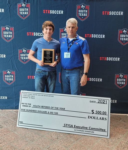 Grant Biles, STYSA Youth Referee of the Year – Victoria Youth Soccer ...